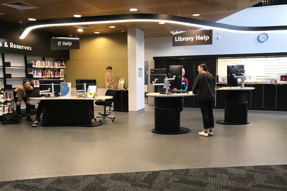 Front-of-House Transformation at Deakin University Library